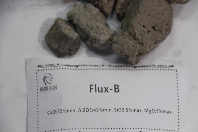 Flux B Blocky Ferro Alloys Calcium Aluminate Flux Calcium Aluminum ...