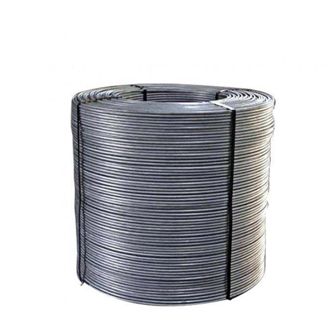 Sliver Gray Calcium Silicon Cored Wire SiCa Core Wiring For Foundry ...