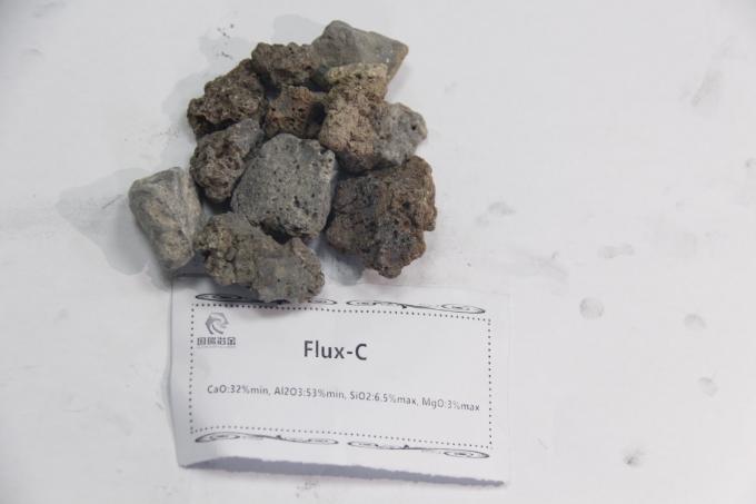 Flux Refers Calcium Aluminate Ferro Alloys Steel Making Metallurgy ...